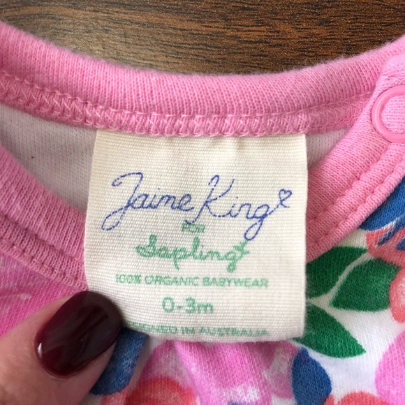 Sapling | One Pieces | Jamie King For Sapling Floral Girls Onesie 3mo ...